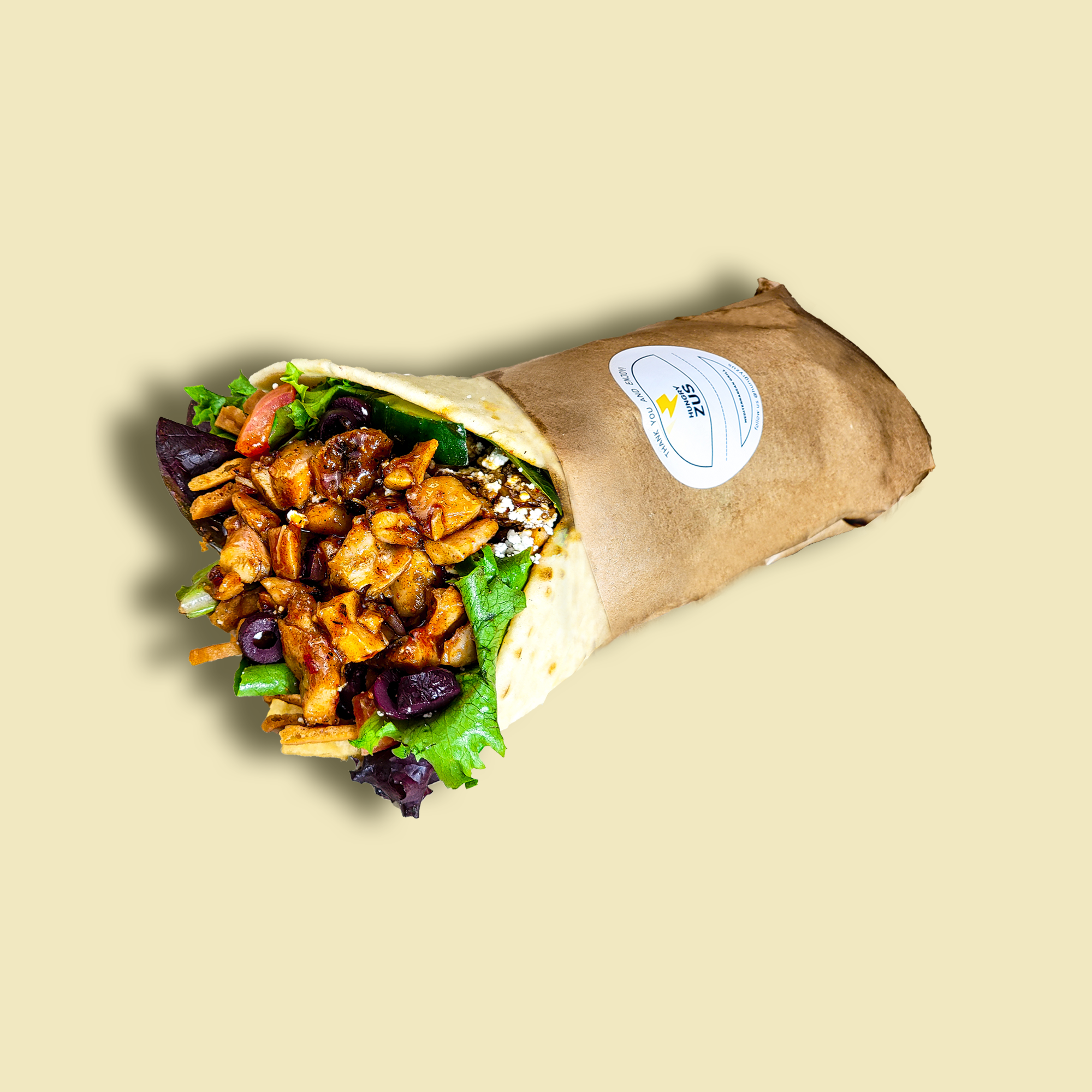 Spartan Chicken Wrap | Hungry Zus